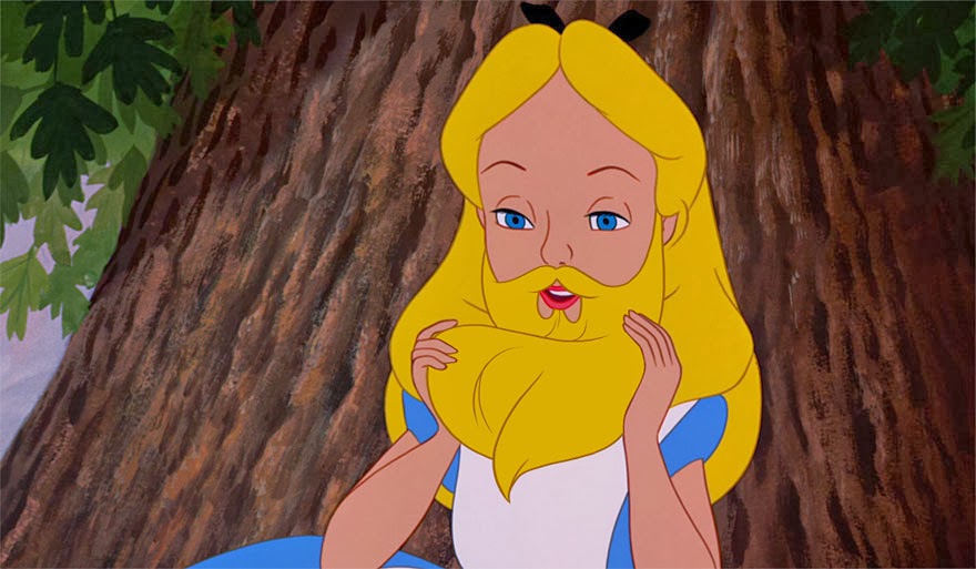 Disney Princesses With Beards