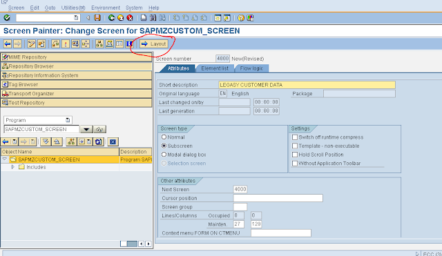 SAP TECH: Screen Enhancements