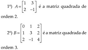 MATMENSURA: Tipos de Matrizes