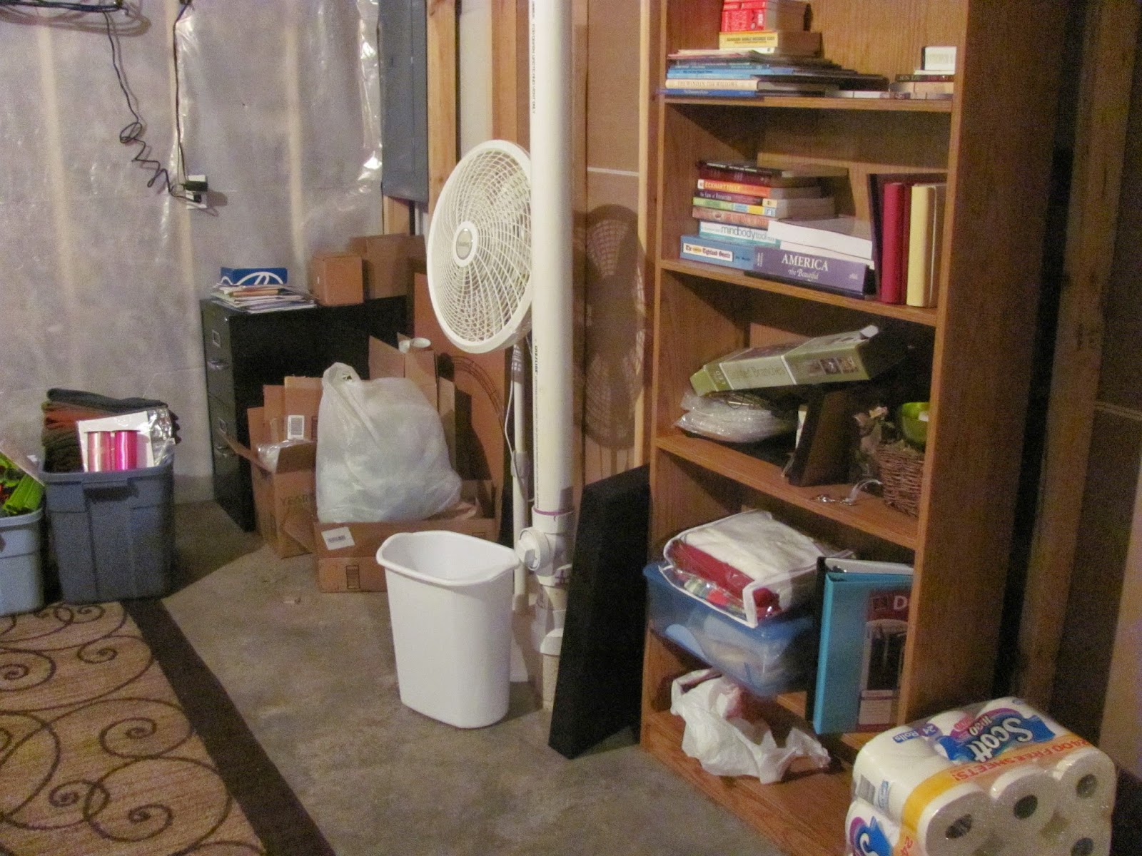 Your Organized Friend: Basement Clutter Improvements