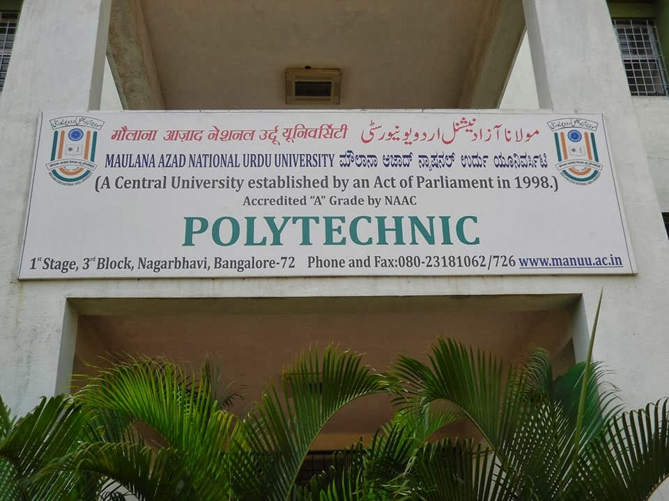 MANUU POLYTECHNIC: MANUU COLLAGE CAMPUS