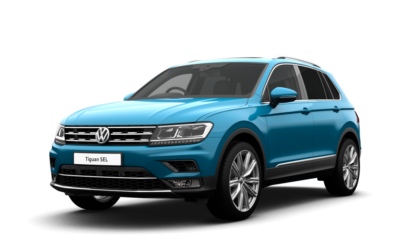Volkswagen Tiguan 2 (2016 à 2020) - Couleurs et code peinture