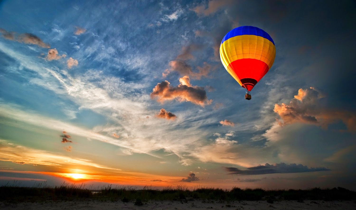 Lumières d'Amour : Montgolfière