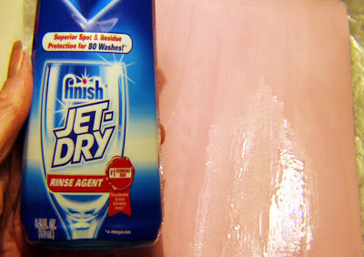 Mixed Media Manic: HOW TO USE THE RINSE AID TECHNIQUE