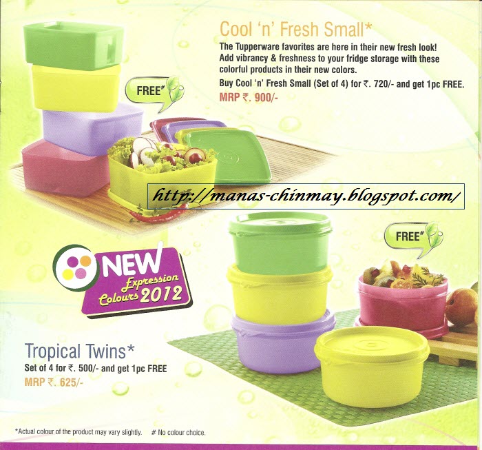 Tupperware: Tupperware Flyer for the month of Feb., 2012