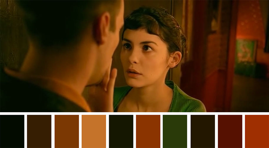 Famous Movies Scenes Turned Into Colour Palettes
