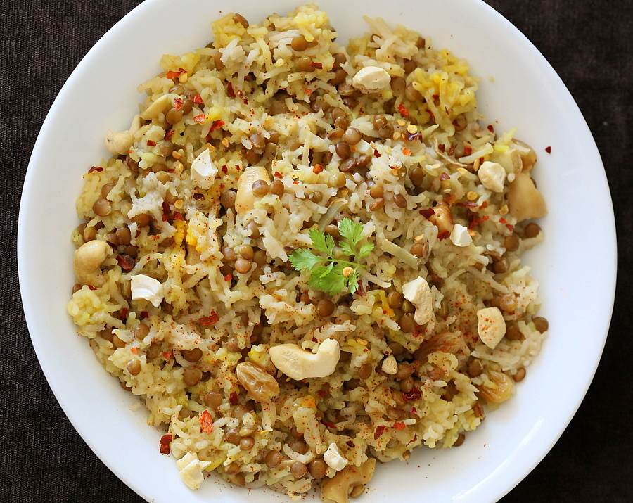 Lentil Biryani and The Great Vegan Bean Book Review - Vegan Richa