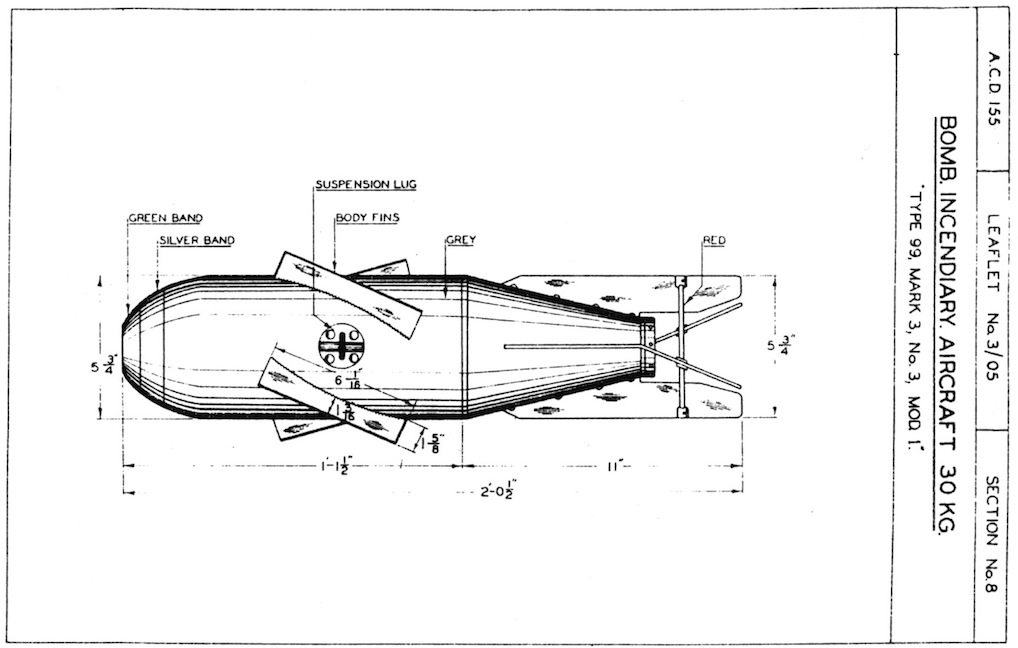 Aviation of Japan 日本の航空史: IJN Type 99 Air-tro-Air Bomb