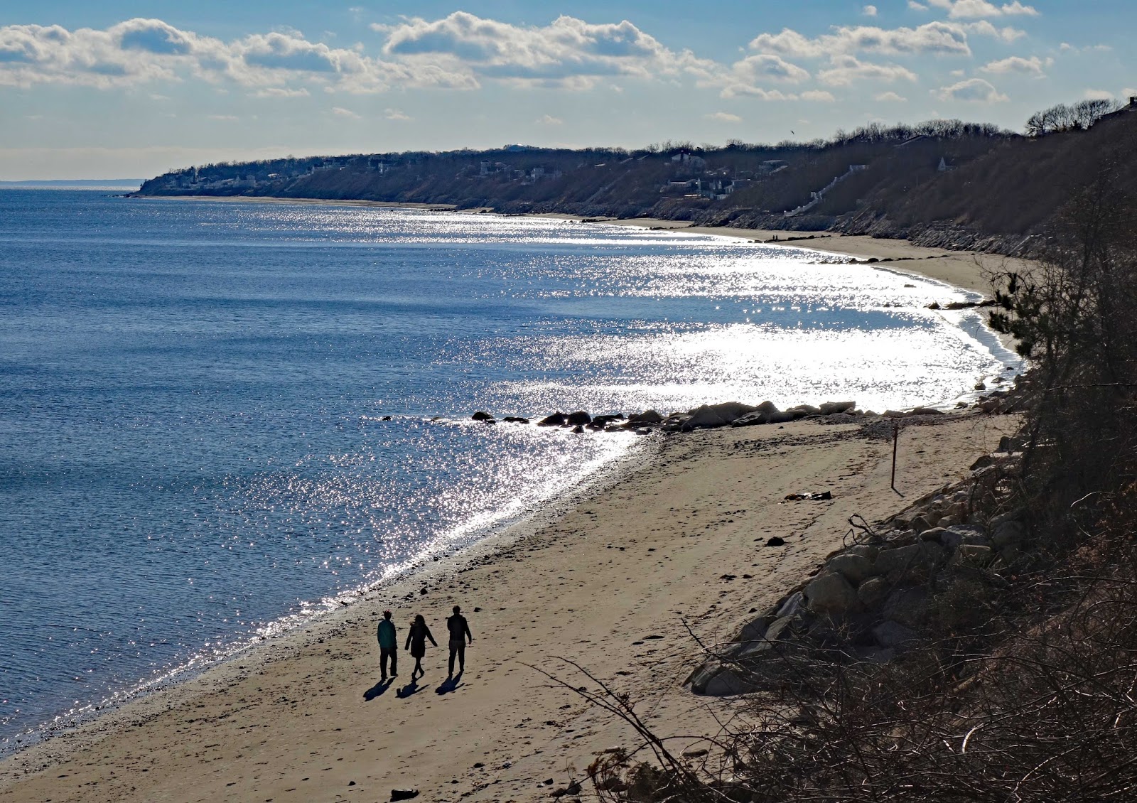 Joe's Retirement Blog: New Year's Day Beach Walk, Manomet, Plymouth ...