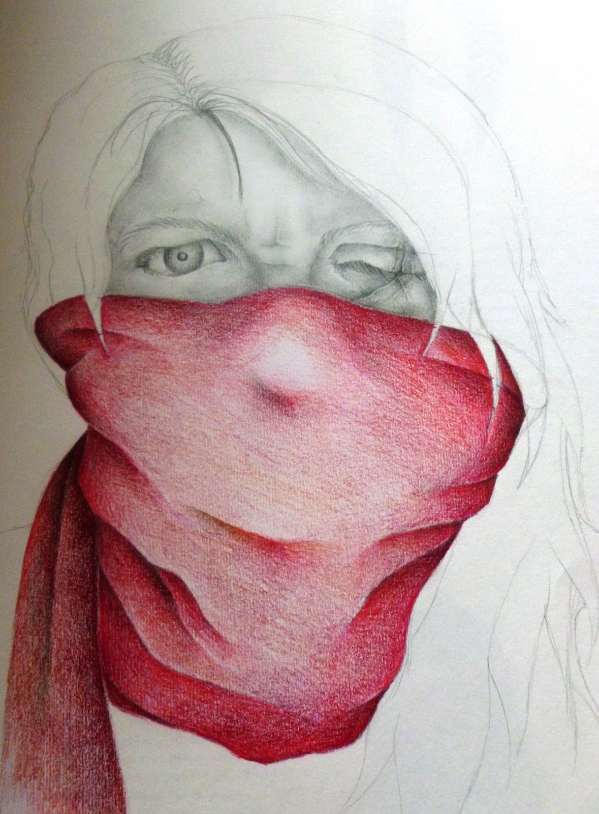 Carrie Jones Illustration: Hester Shaw - Mortal Engines