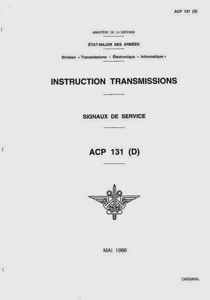 F5IRO Freddy: ACP 131D