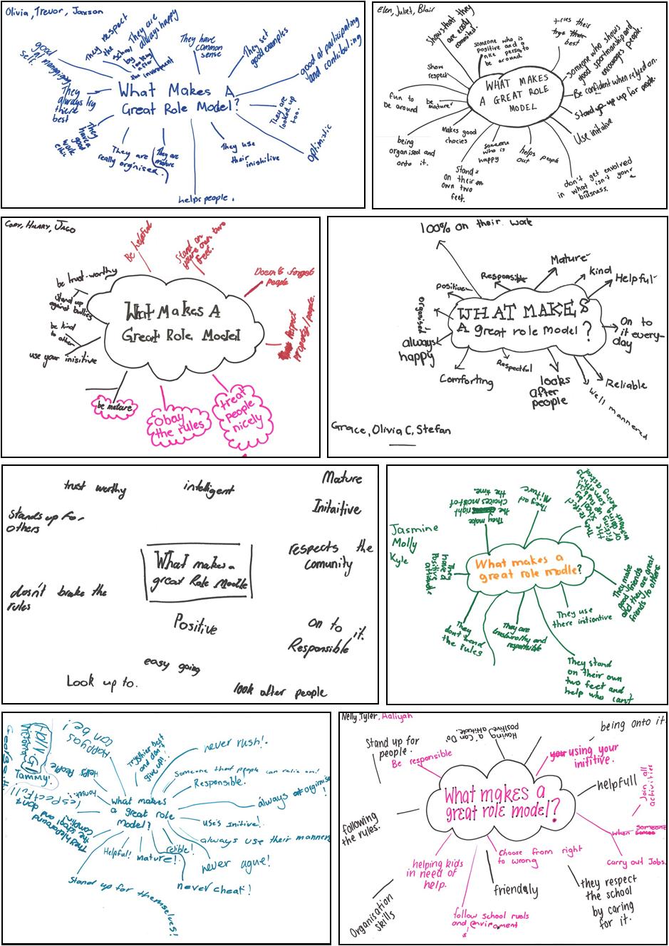 Room 8 - Halcombe School: Are You A Role Model?