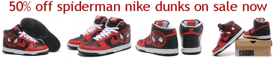 Spiderman Nike Dunks | Spiderman Nikes: Spider Man Nike Dunks | Spider ...