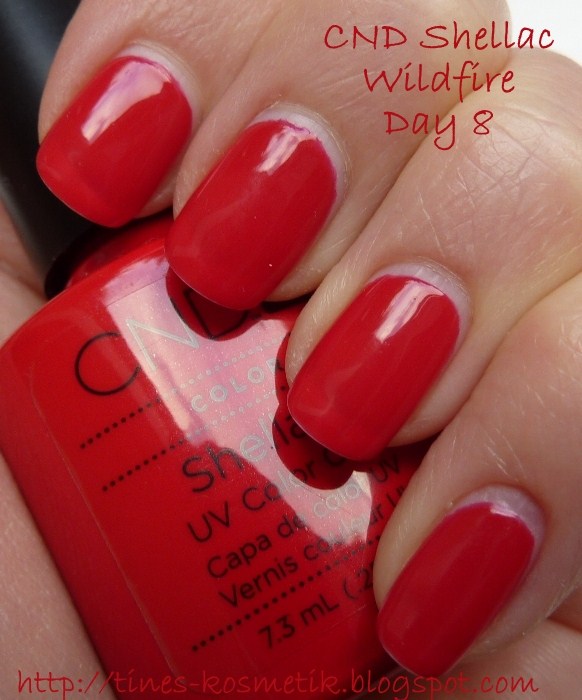 Tines Kosmetikblog: CND Shellac Wildfire