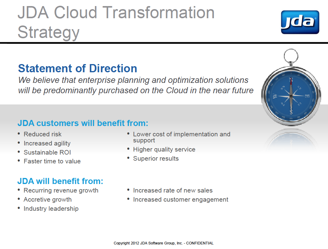 JDA Software é comprada por US$1,9 bilhão por rival RedPrairie ~ Fusões ...