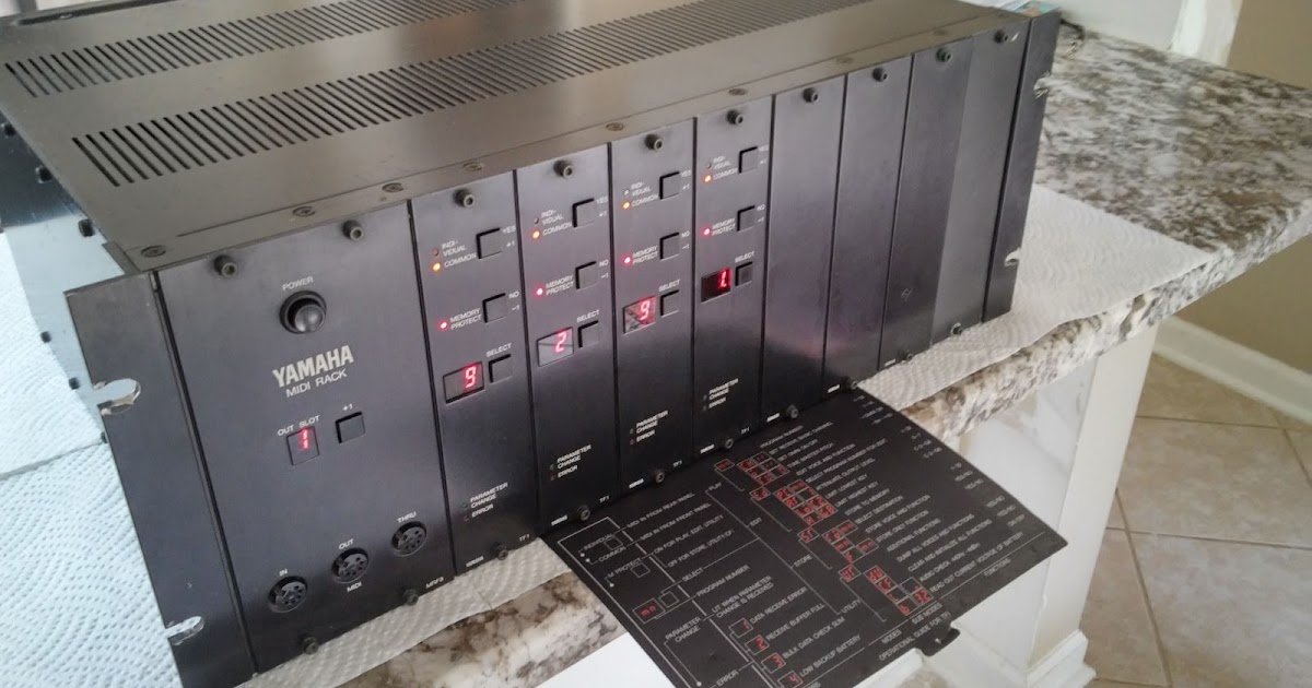 MATRIXSYNTH: Yamaha TX416 Synthesizer ( 4 DX7s in a rack )