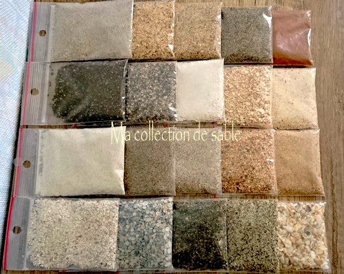 Ma collection de sable: La Nouvelle Calédonie