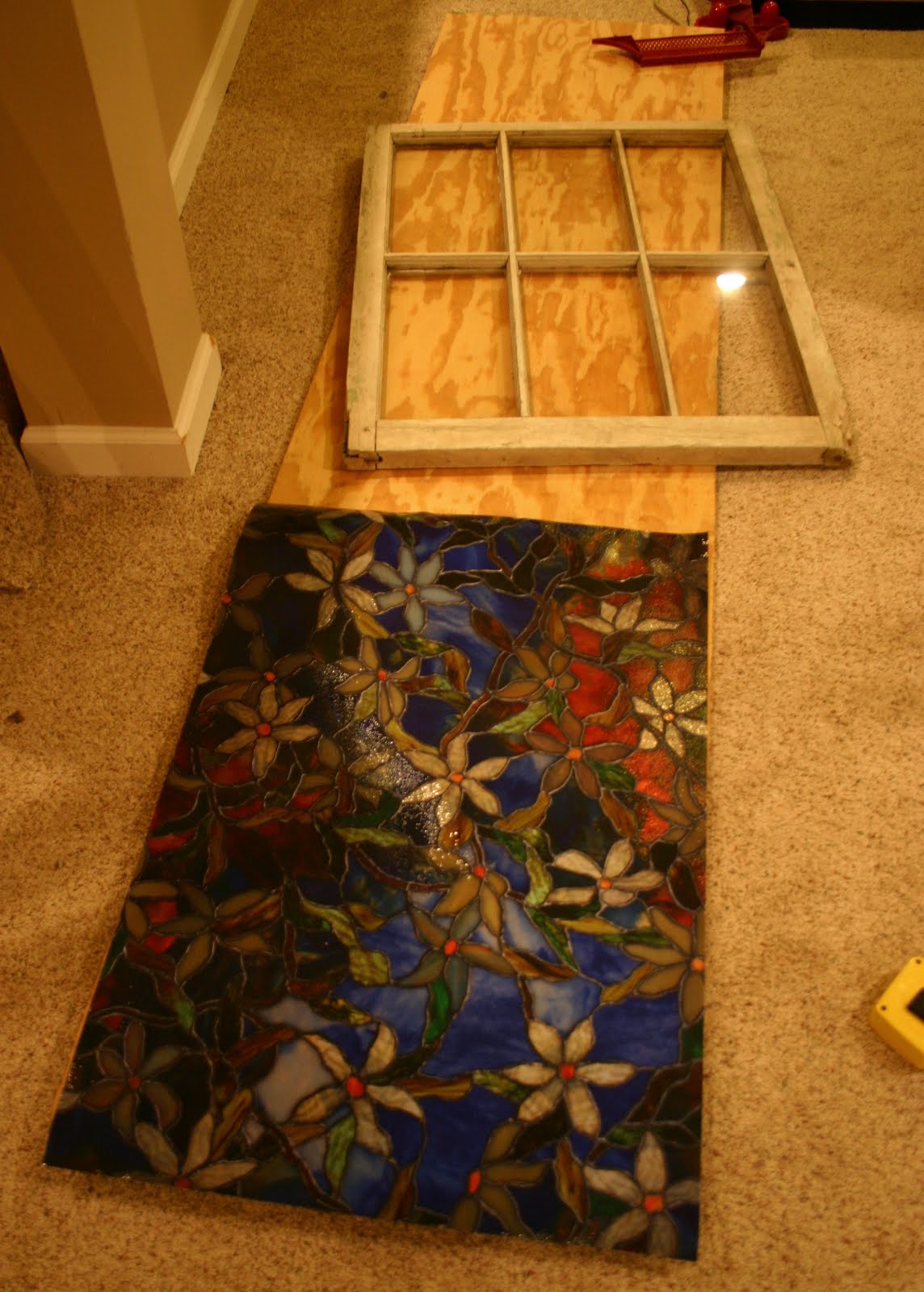 Faux Stained Glass Window {Tutorial} | East Coast Creative