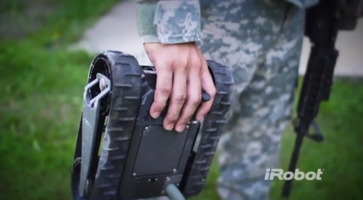 dulldirtydangerous: The 110 FirstLook: iRobot's $20K Throwable Robot