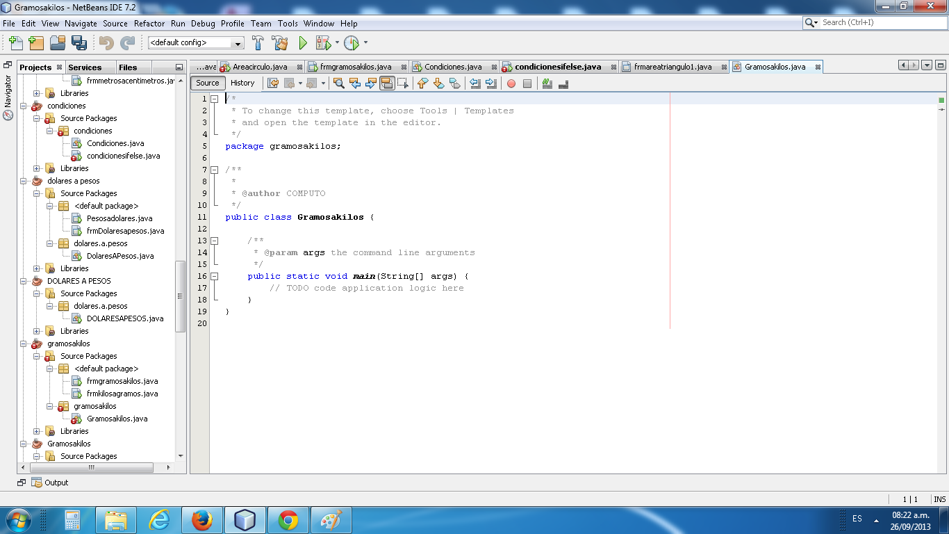 LENGUAJE JAVA: PRIMER PARCIAL JAVA