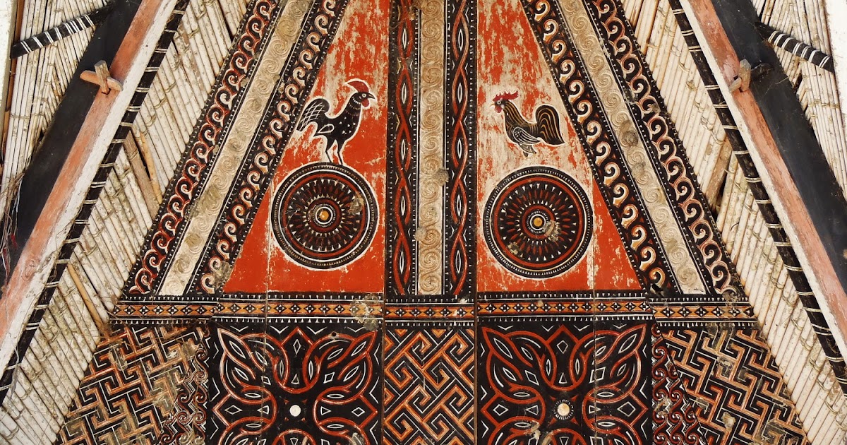 W Tajlandii i Indonezji: Toraja wooden granary panels. Tribal art from ...