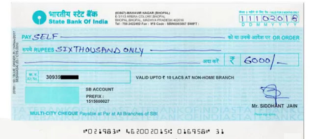 How to fill a Cheque Book and Form? Full Secure - Get Business Study ...