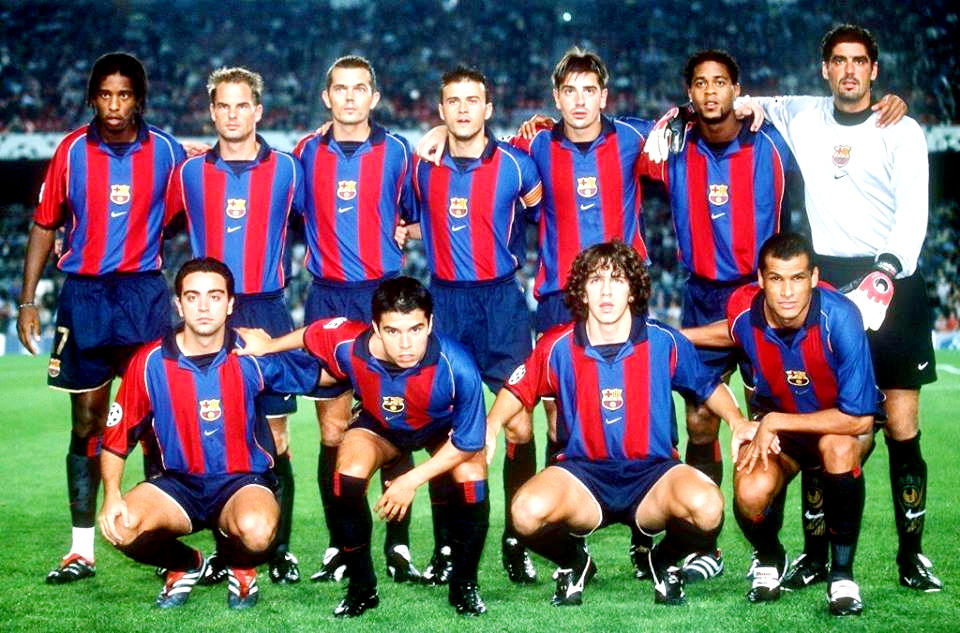 BARCELONA contra Bayer Leverkusen 17/10/2001