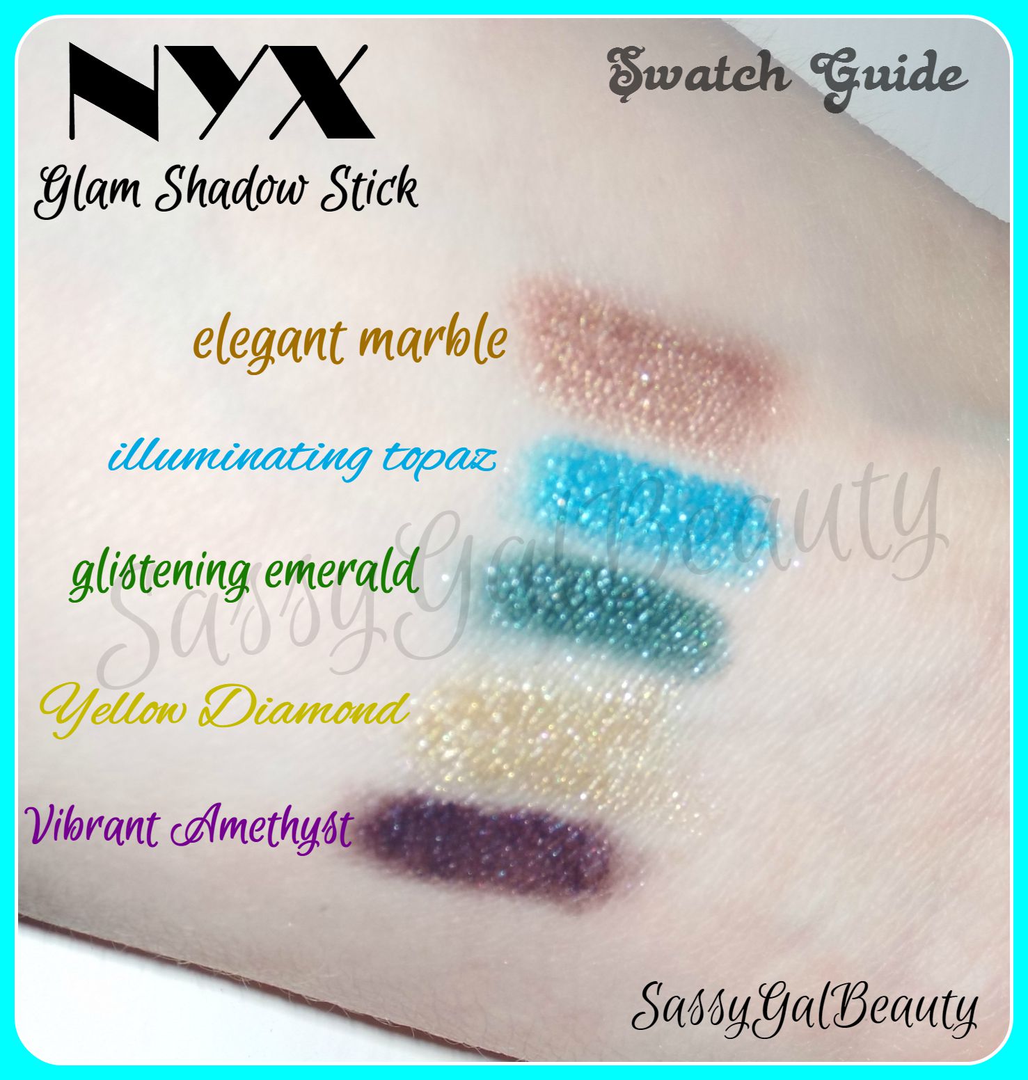 NYX Glam Stick: Swatch