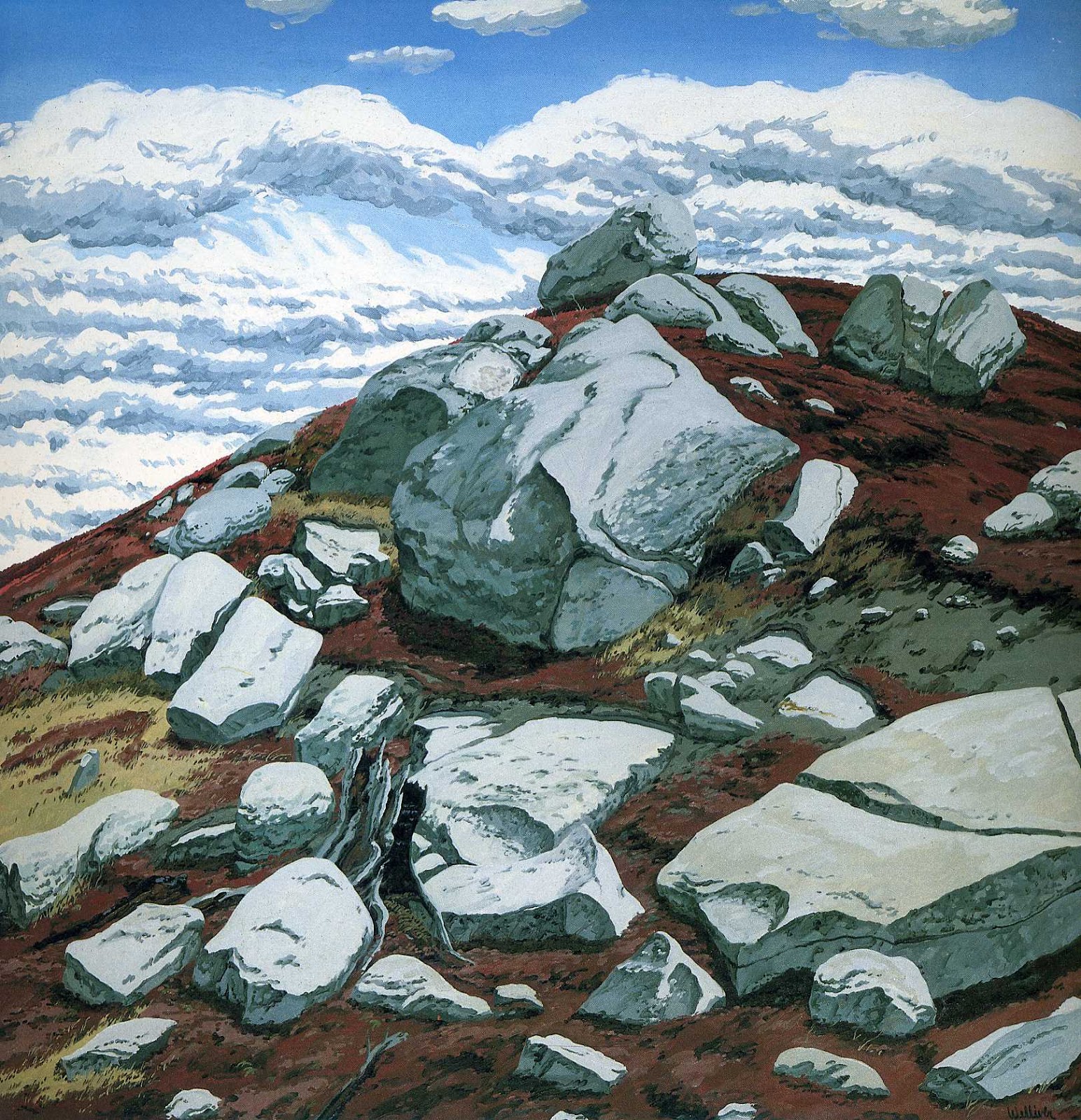 paintings old masters blog: Neil Welliver