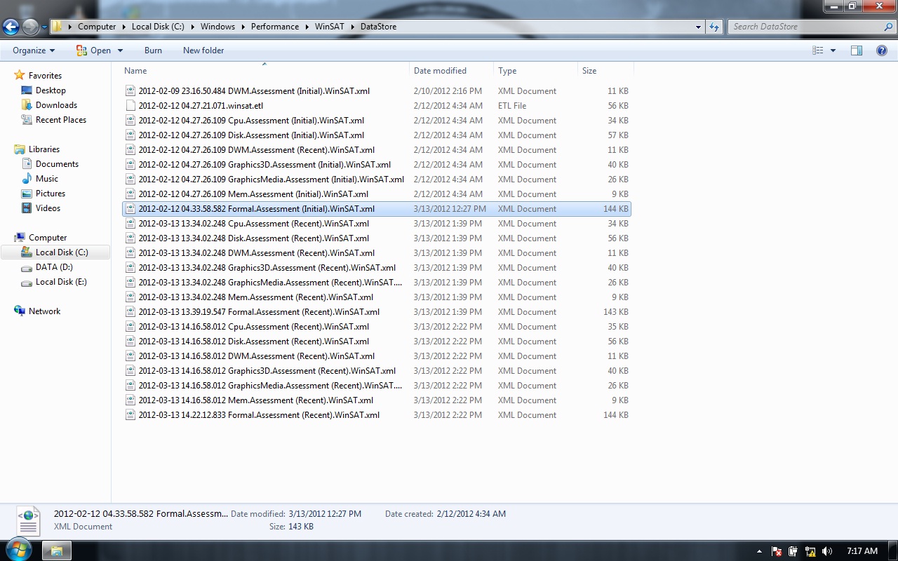NESZOR BLOG: Mengubah Nilai Rating System (Windows Experience Index ...
