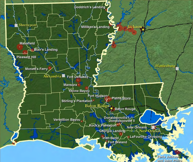 Civil War Louisiana: Southwest Louisiana Battlefields?