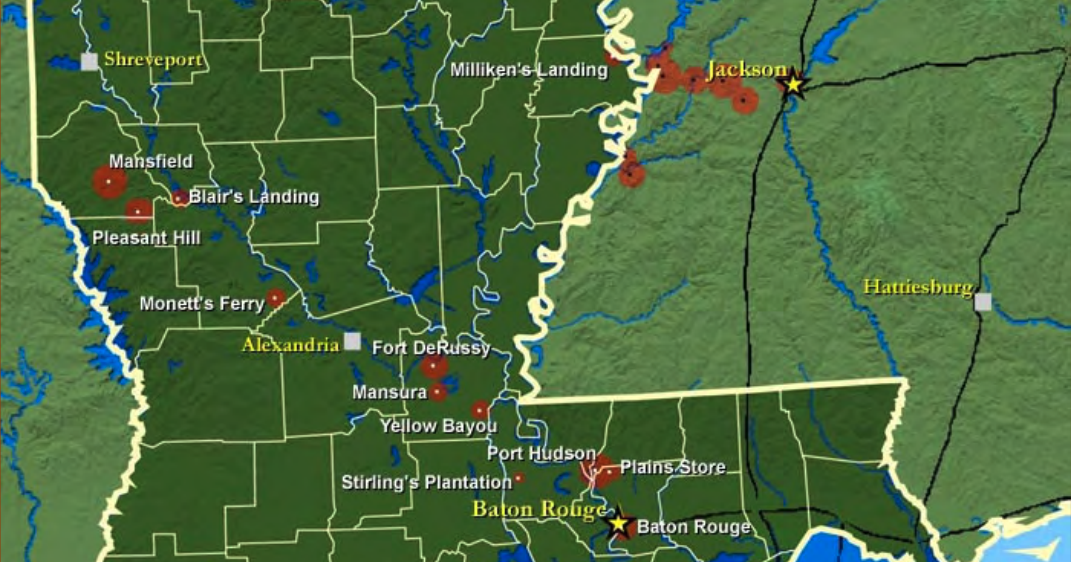 Civil War Louisiana: Southwest Louisiana Battlefields?