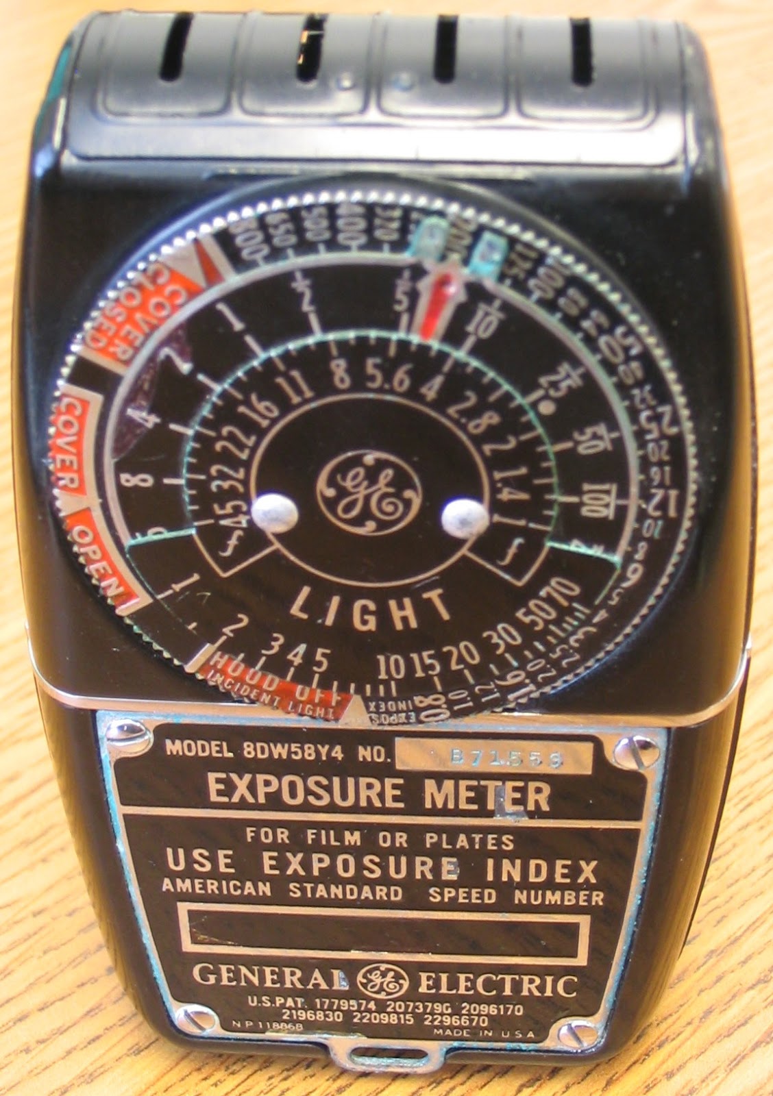 The Chens: The User's Review: General Electric GE 8DW58Y4 Exposure ...