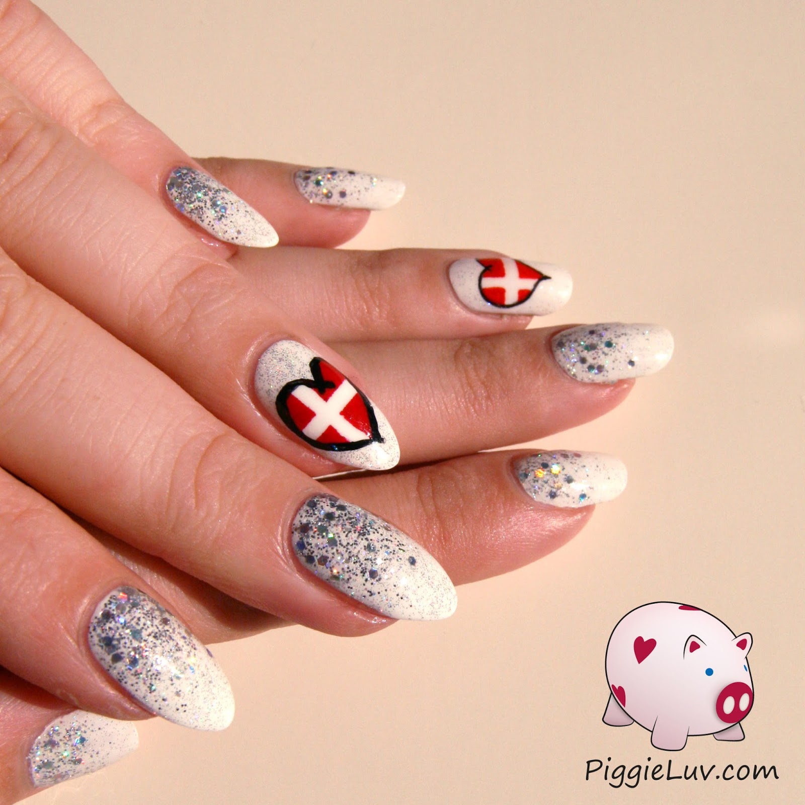PiggieLuv: Eurovision Song Contest nail art