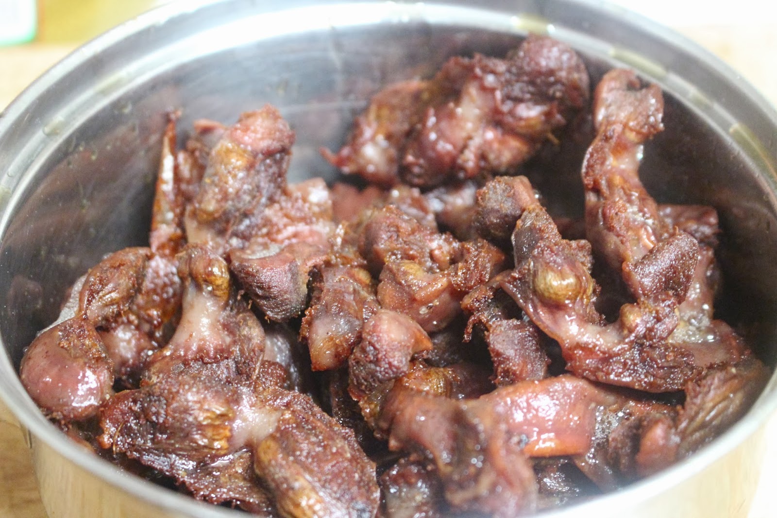 Priscilla's Kitchen -Naija Foodz Made Easy!: Spicy Peppered Gizzard ...