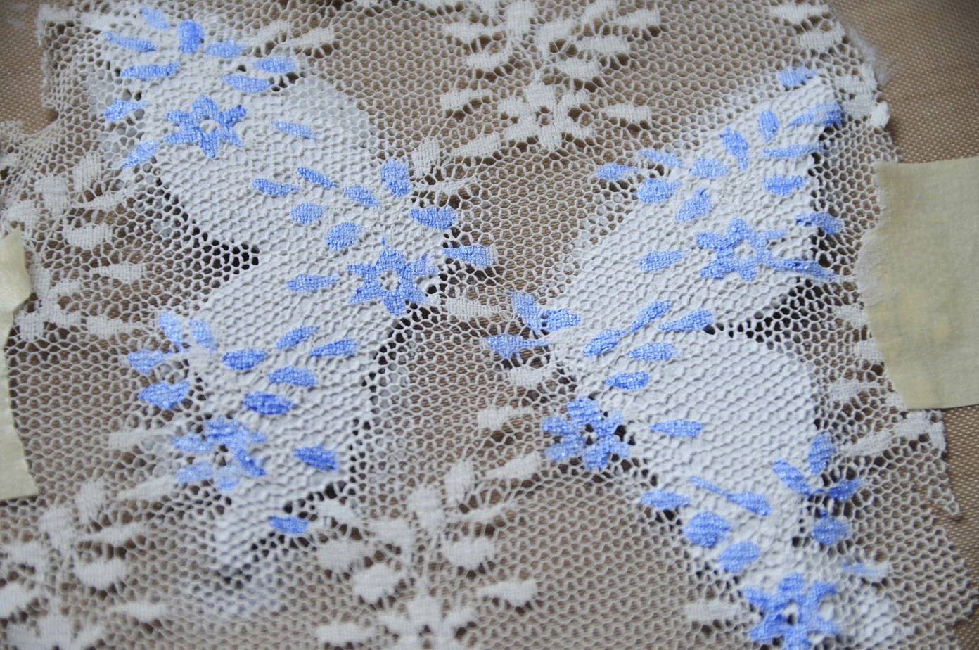 painted lace...