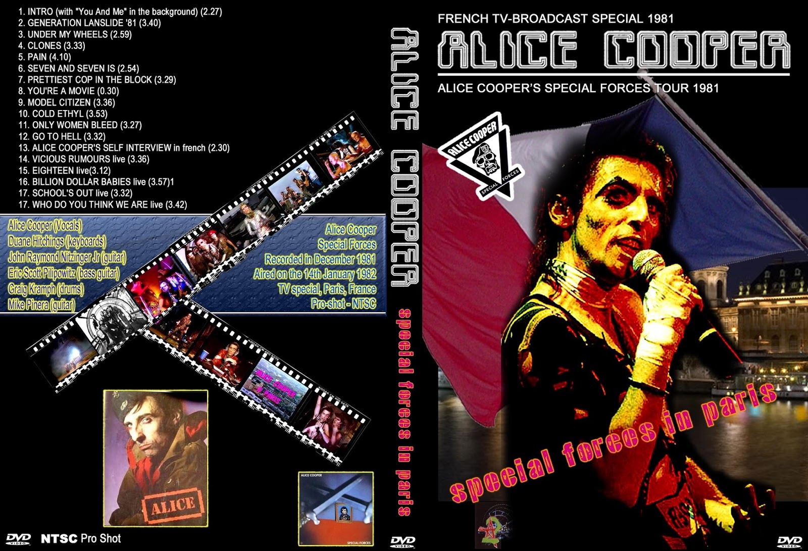 T.U.B.E.: Alice Cooper - 1982-01-14 - Paris, FR (DVDfull pro-shot)