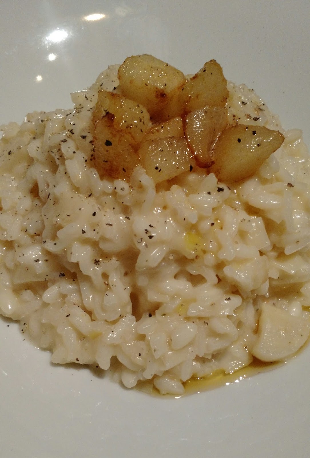 LA BUONA FORCHETTINA: RISOTTO TALEGGIO E PERE