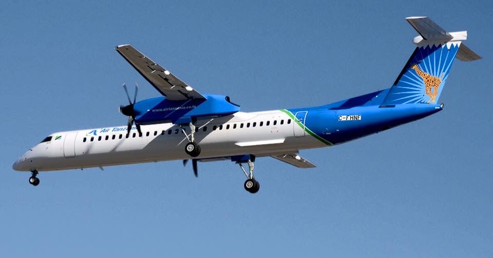 Muonekano wa Ndege ya Pili ya Air Tanzania Tayari Kwa Kuja Nyumbani ...