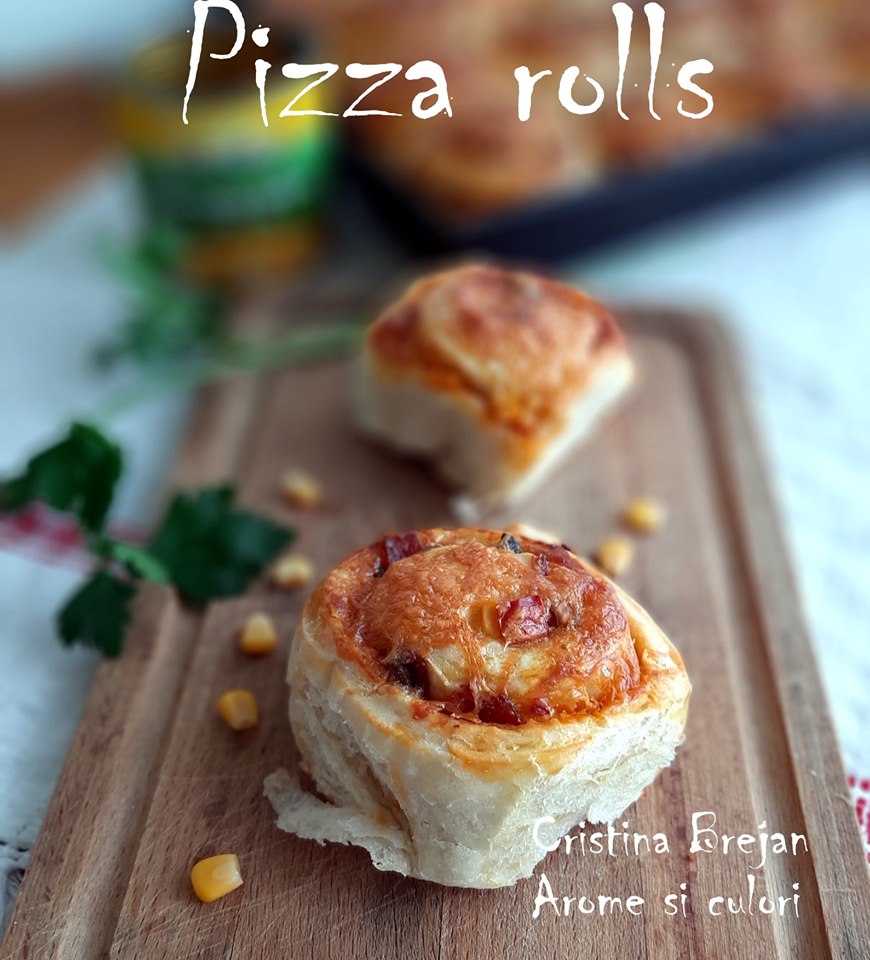 Arome si culori : Pizza rolls