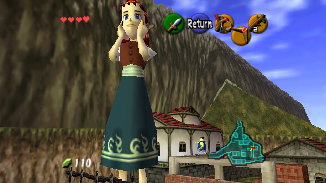 Revenge of the Giantess: Legend of Zelda: Ocarina of Time Giantess Cheats