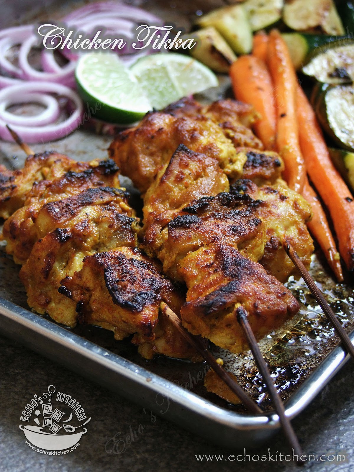 A taste of memories -- Echo's Kitchen: Oven Baked Chicken Tikka