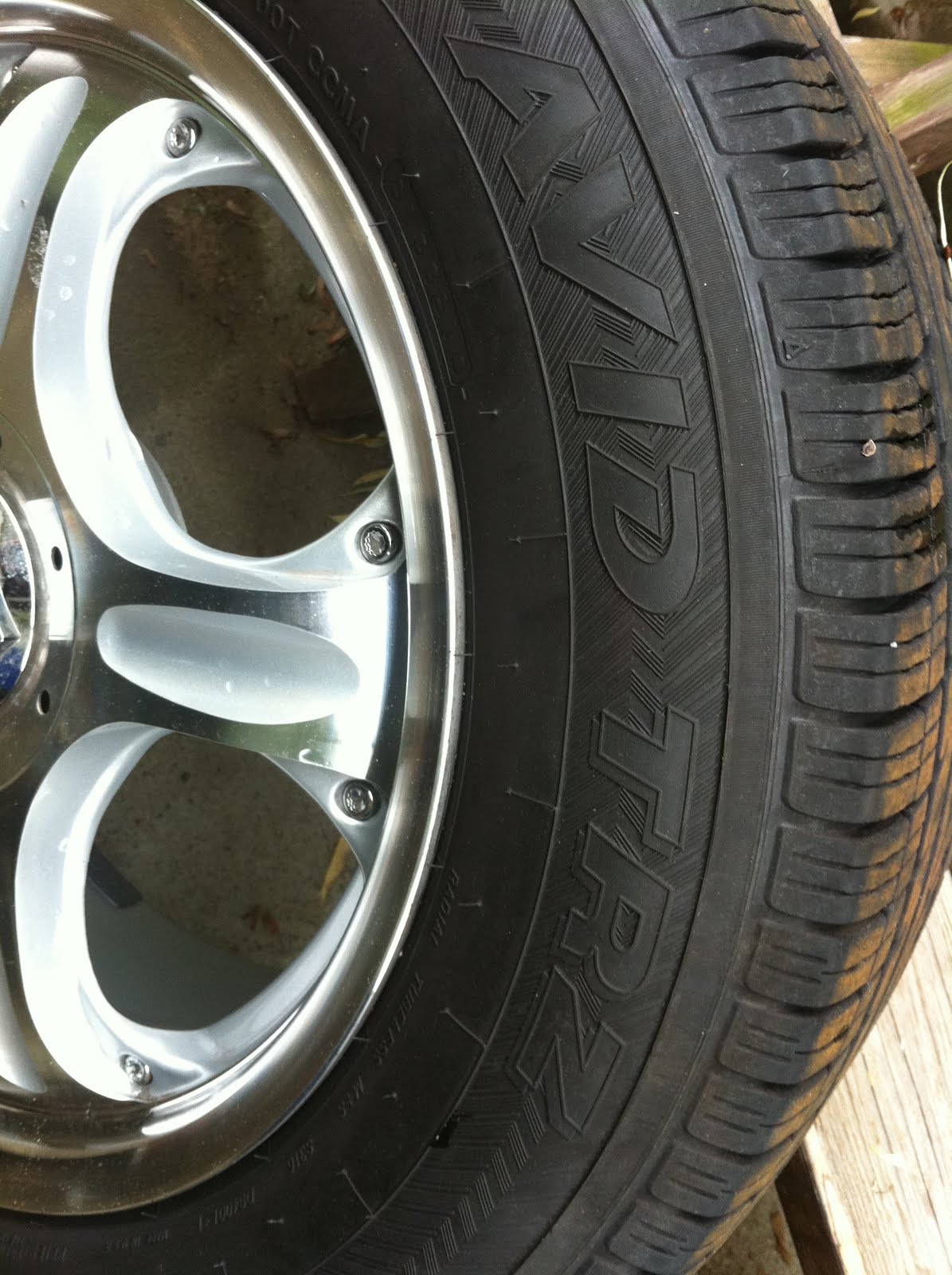 ASWESEEIT: 16 Inch Yokohama Tires and Proline Chrome / Polished Alloy Rims