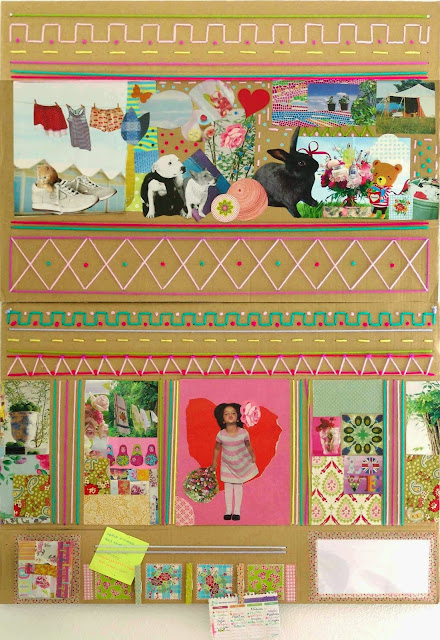 lalibelula: MURAL DE CARTON