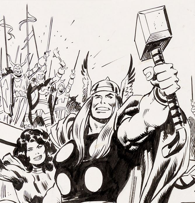 Pop Culture Safari!: Comic Art: Thor by John Buscema, Marvel Treasury ...