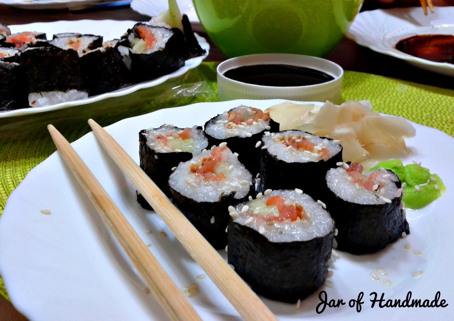 Jar Of Handmade: Recipe: Simple Maki Sushi