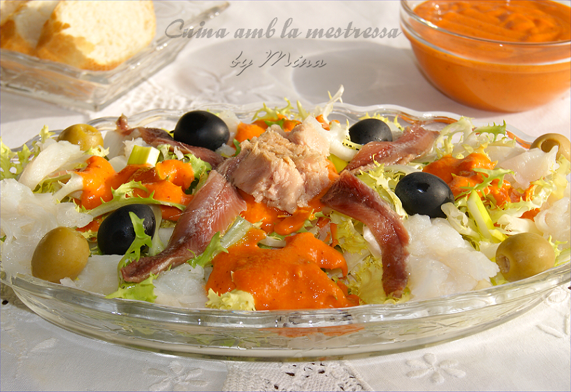 Cocina con Mina: Xató o xatonada una ensalada invernal