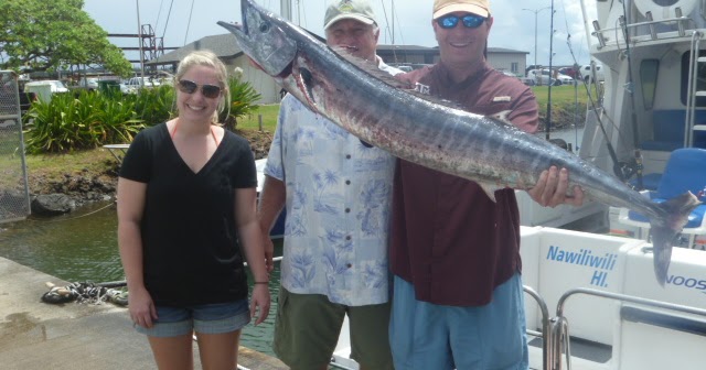C-lure Fishing Chaters Kauai Hawaii: Wahoo in Hawaii