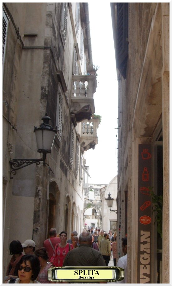 Pasaule: Splitas vecpilsēta / Horvātija