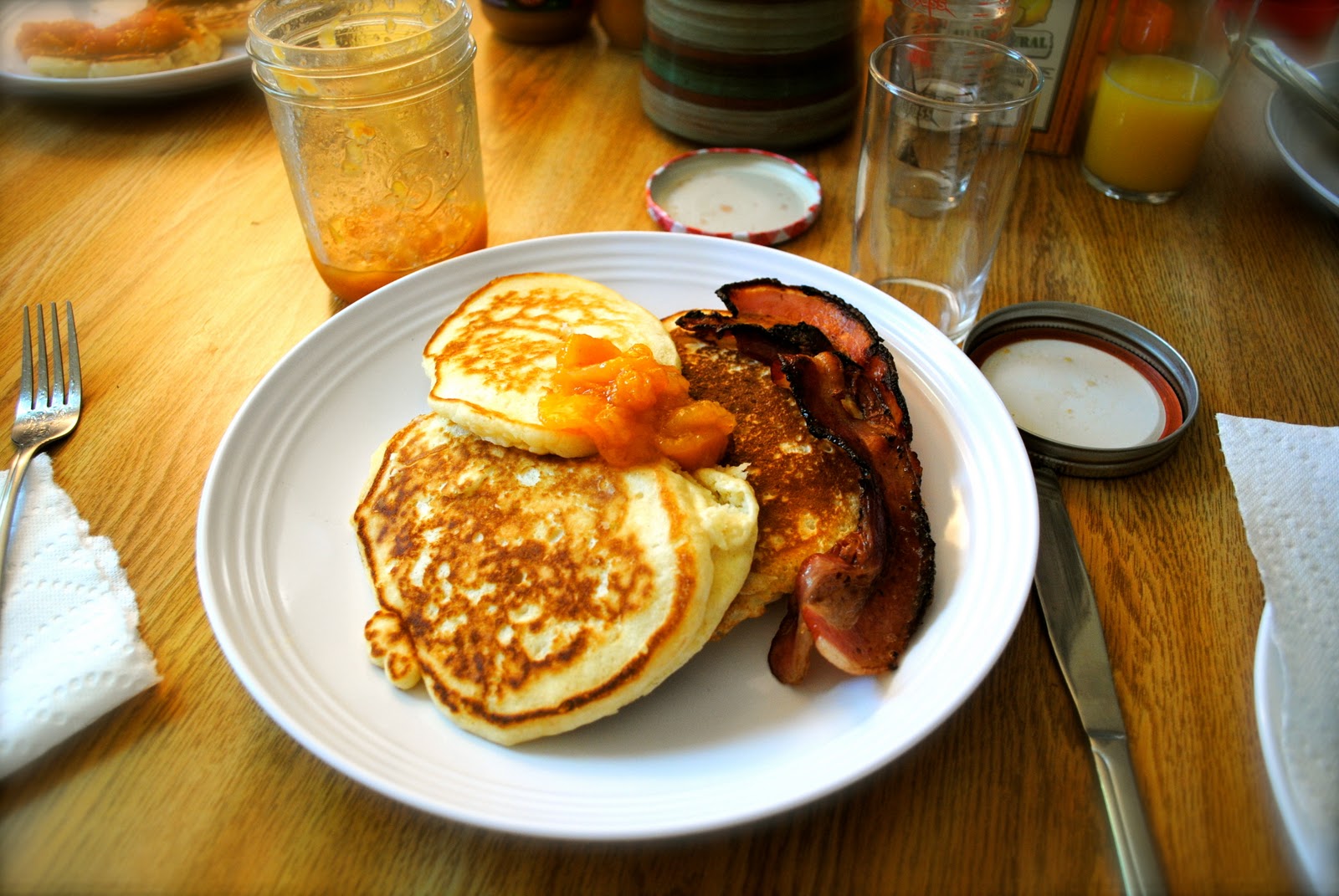 Dorm Room Dinner: Sunday Pancakes